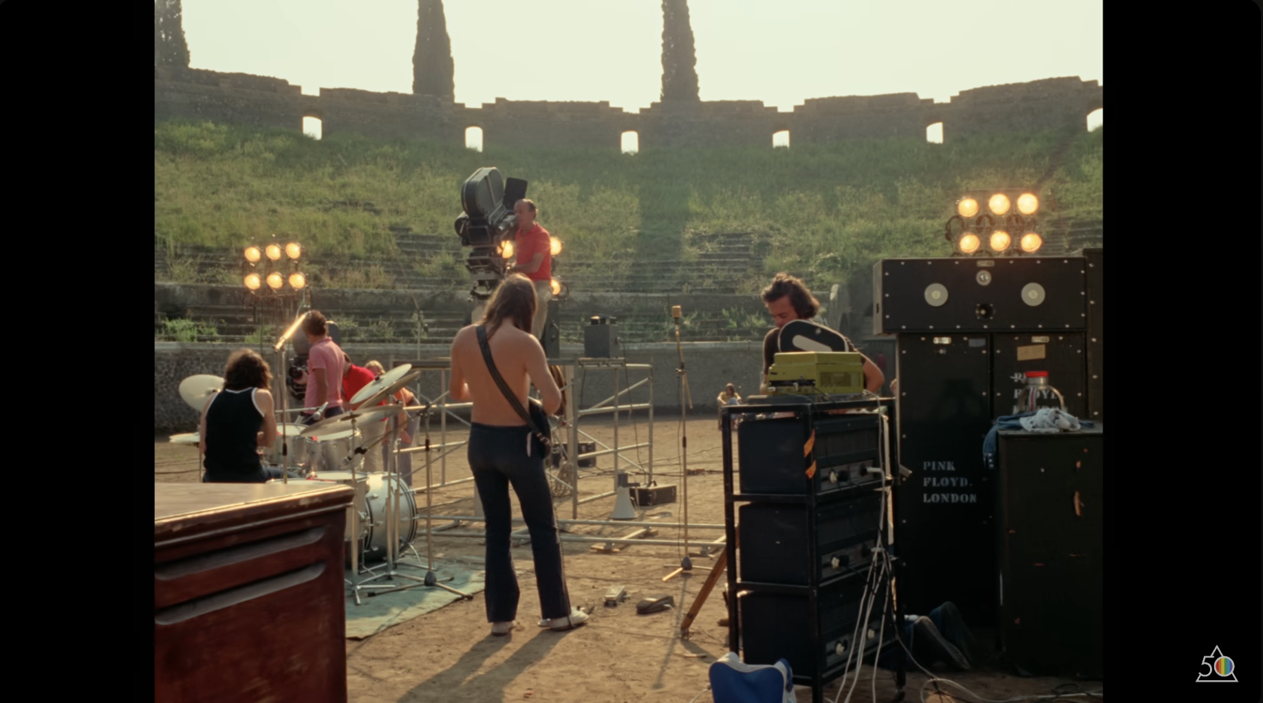 Iconic Pink Floyd Concert in Pompeii Gets Imax Release - AXS TV