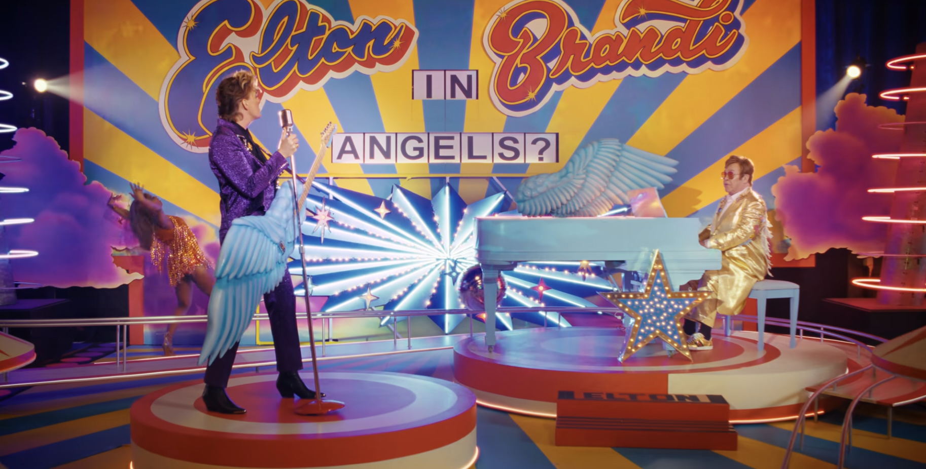 Elton John and Brandi Carlile Team Up for ‘Who Believes in Angels?’