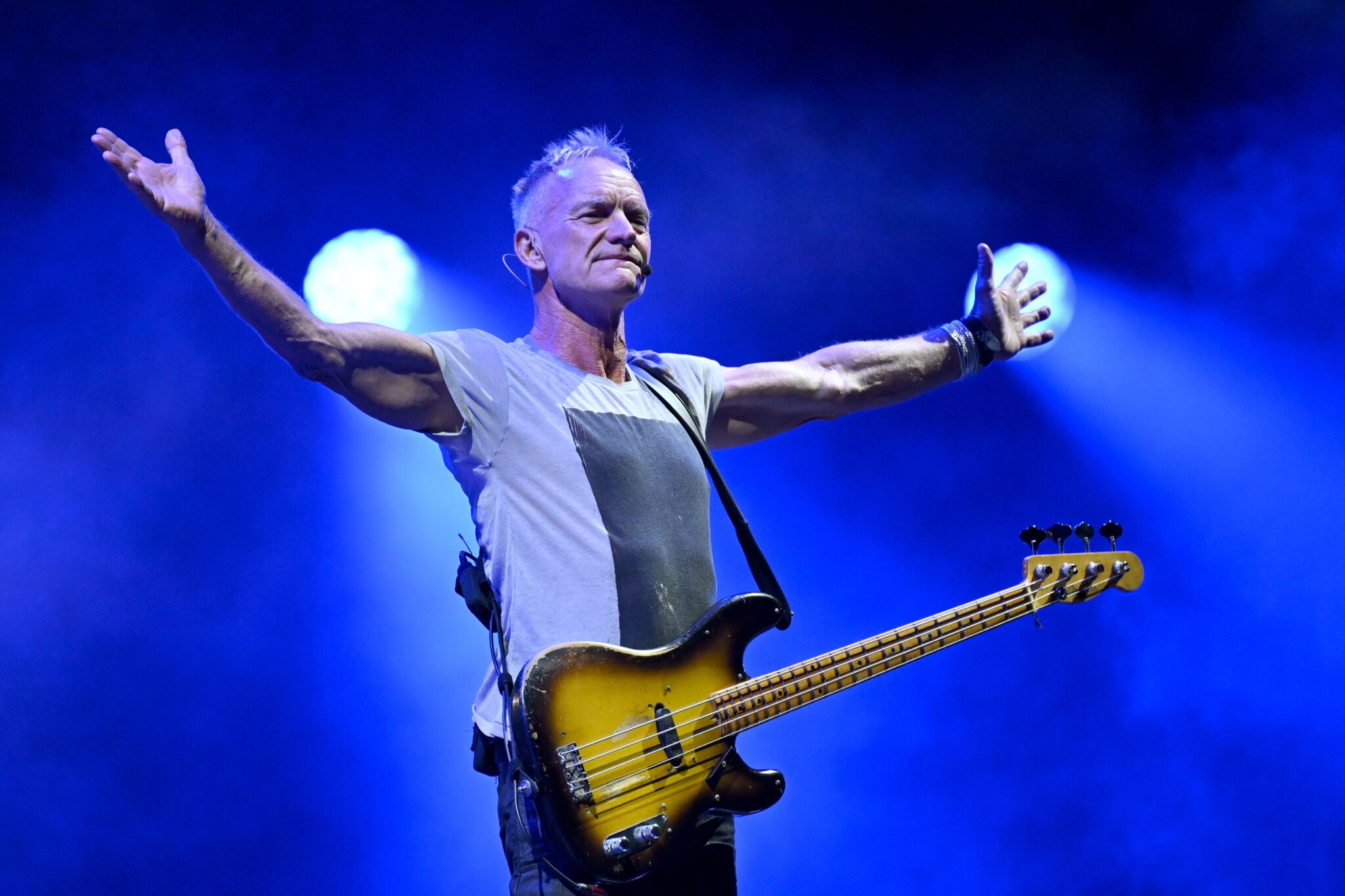 Sting Addresses Support Act’s Cardiac Arrest Incident - AXS TV